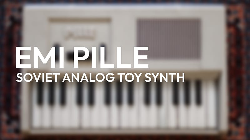 Norma EMI Pille Grey – Soviet analog child synth | Reverb