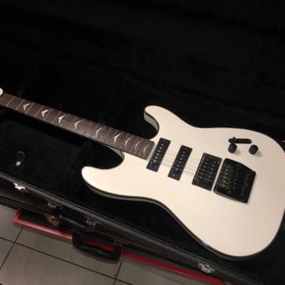 Burnside By guild accutune white electric guitar | Reverb