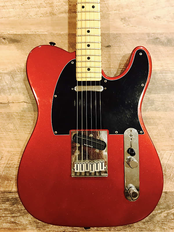 Fender Telecaster 1989 Red Metallic - USA tele | Reverb