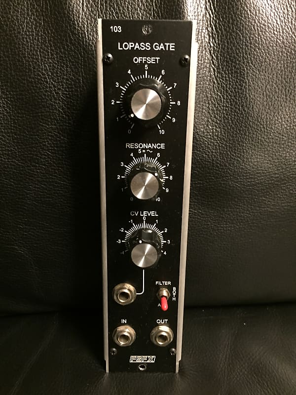 Fsfx Lopass Gate 5u modular synth | Reverb