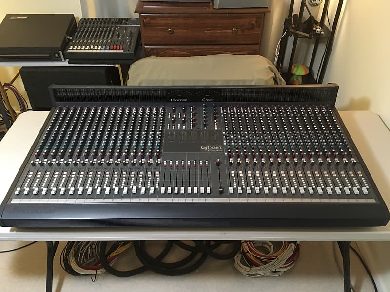 Soundcraft Ghost 32 Channel Mixing Console w/ Meter Bridge & | Reverb