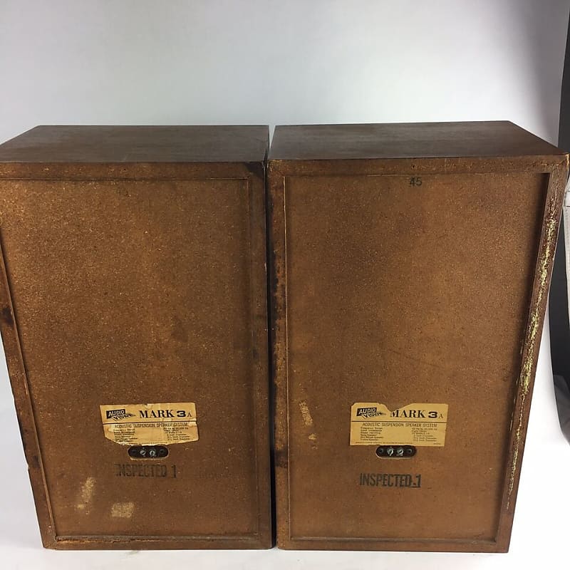 Audio Vision Mark 3A Acoustic Suspension Speakers - Vintage | Reverb