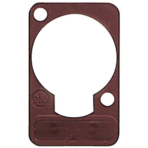 Neutrik D Series Panel Labeling Plate, Brown, DSS-BROWN | Reverb