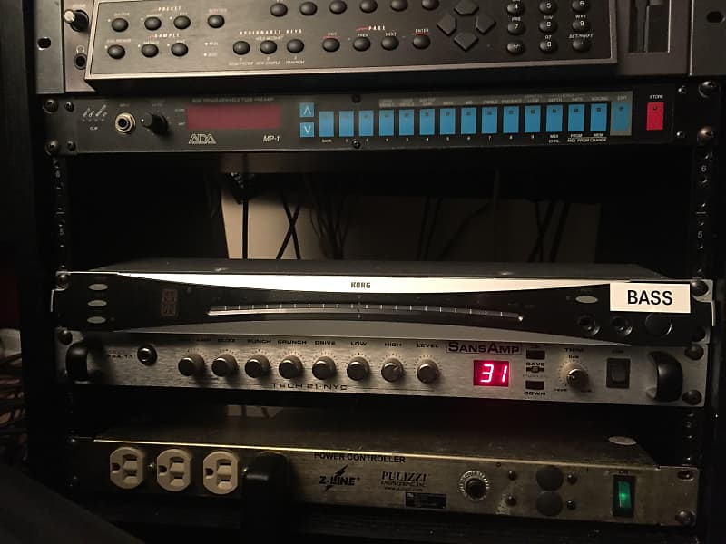 Tech 21 PSA-1.1 Sansamp Rackmount Amp Simulator | Reverb