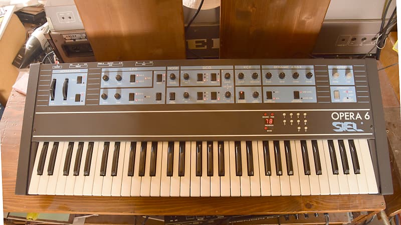 Siel Opera 6 analog synthesizer SSM filters dual oscillators | Reverb