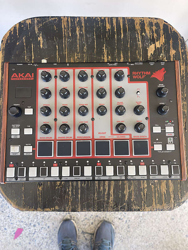 Akai Rhythm Wolf Drum Machine Workstation | Reverb