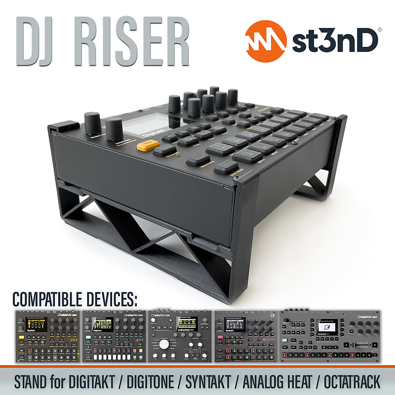 DJ RISER STAND for ELEKTRON Digitakt / Digitone / Syntakt / | Reverb