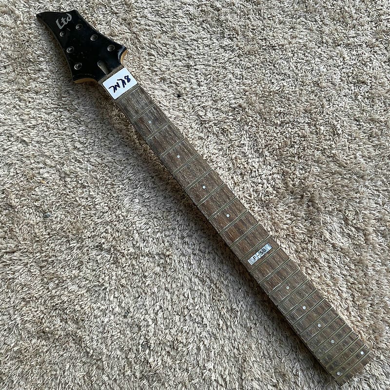 ESP LTD Maple Wood Guitar Neck, 24 Frets Rosewood | Reverb UK