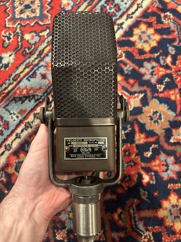 RCA PB140 Ribbon Microphone 1930’s - Gun Metal | Reverb