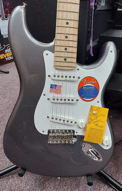 Fender Eric Clapton Stratocaster 2023 - Pewter | Reverb