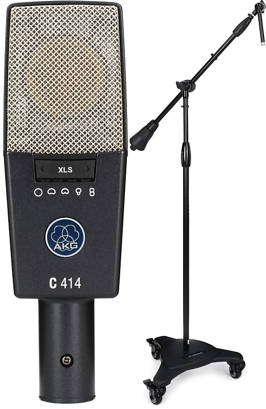 AKG C414 XLS Large-diaphragm Condenser Microphone Bundle with | Reverb