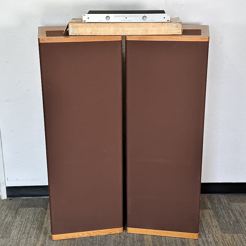 Vandersteen Model 4 Tower Speakers w/ WX-4 Crossover (Pair) | Reverb
