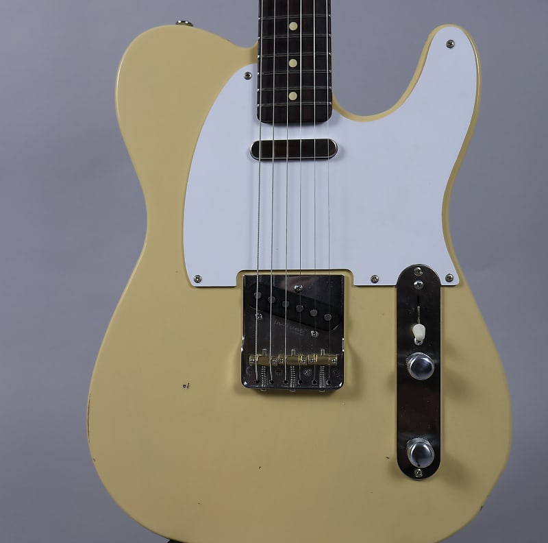 Brown Bear Guitars Telecaster in Blonde light relic roasted | Reverb