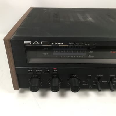 Vintage Sae Two A7 Integrated Amplifier | Reverb