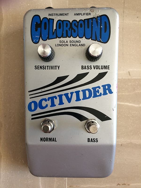 Colorsound Octovider 1973 - Usagé | Reverb