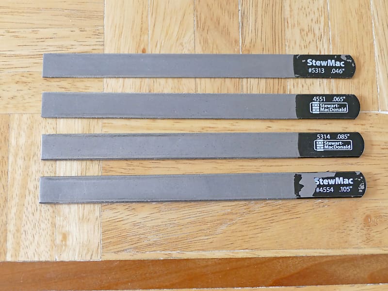 StewMac Bass Nut Files | Reverb