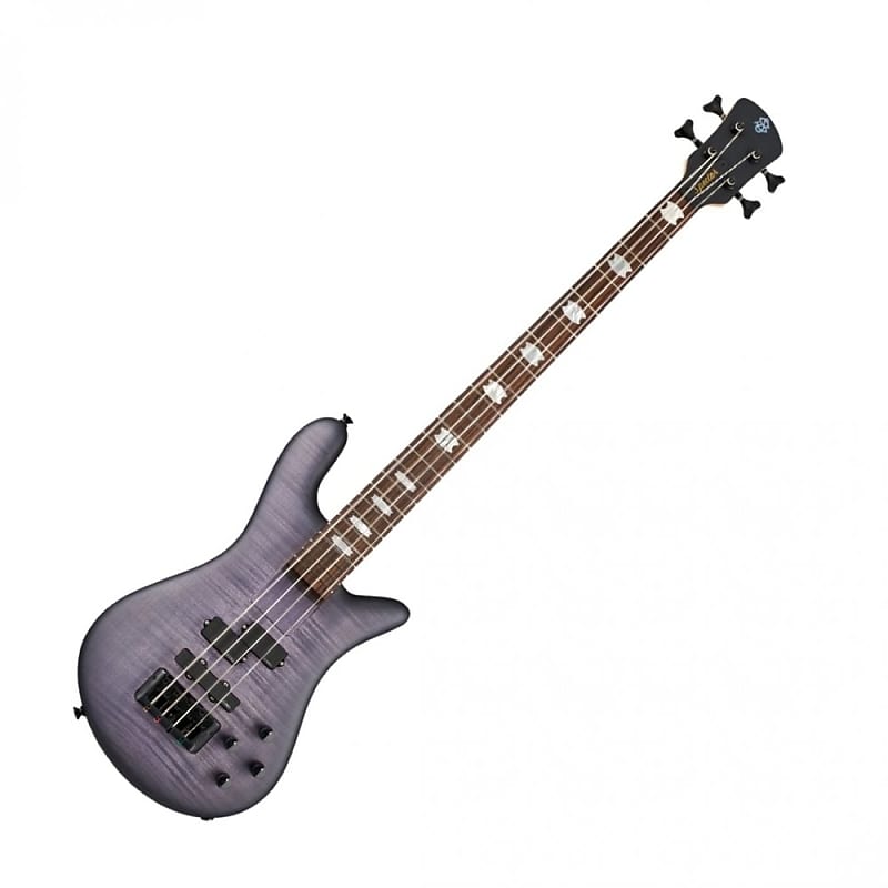 Spector Euro 4 LX Bass Guitar with Legacy Preamp, Nightshade | Reverb