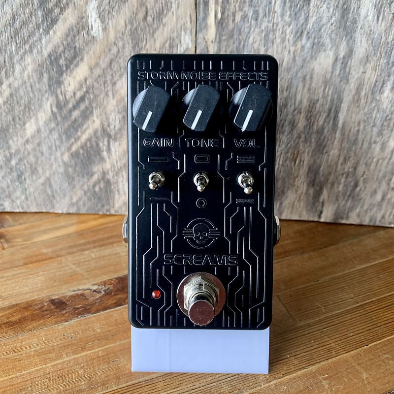 Screams - Storm Noise Effects Black on Black Tube Screamer | Reverb