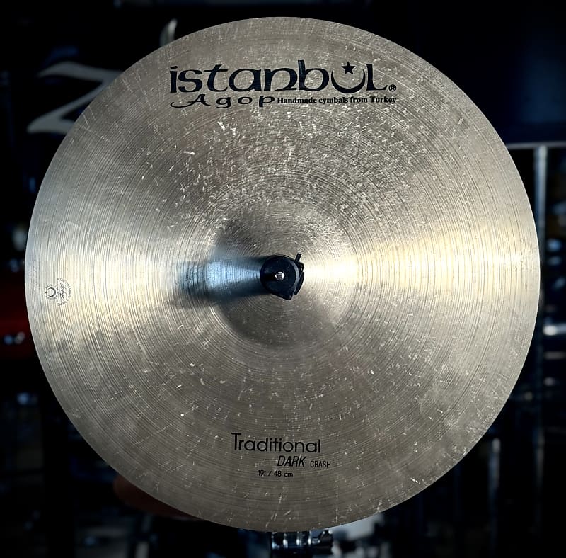 Istanbul Agop Traditional Dark Crash Cymbal 19” - 1662g | Reverb