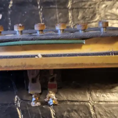 Vintage 1950's Guild Franz P90 Guitar Pickup Set with cream | Reverb