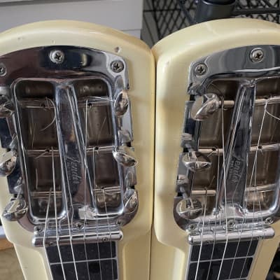 Fender Stringmaster Lap Steel MK2 D6 1955 - Antique White | Reverb