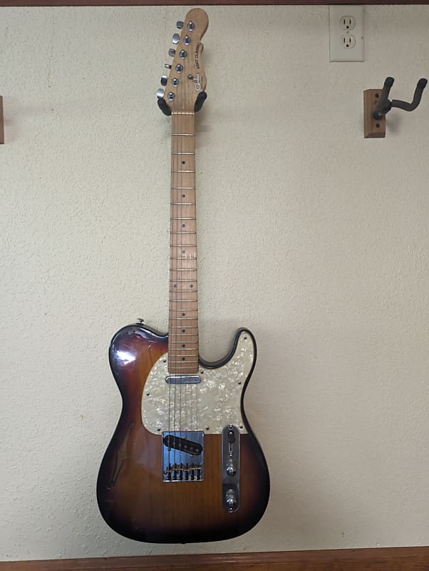 G&L ASAT classic Thin line Tele - Tobacco Burst | Reverb