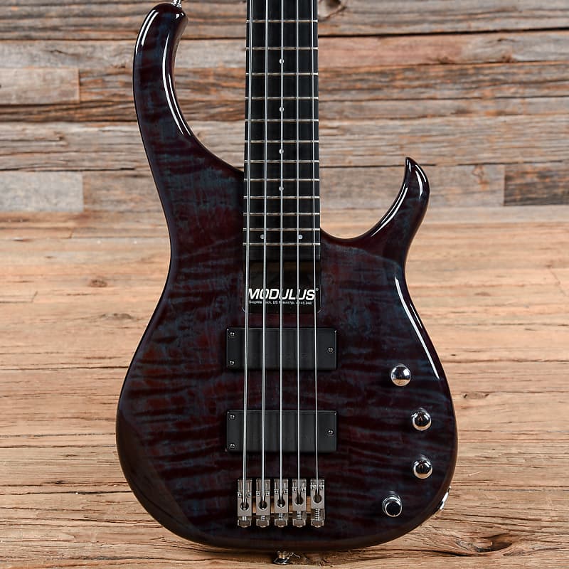 Modulus Quantum 5-String Purple Burst 1995 (s902) | Reverb