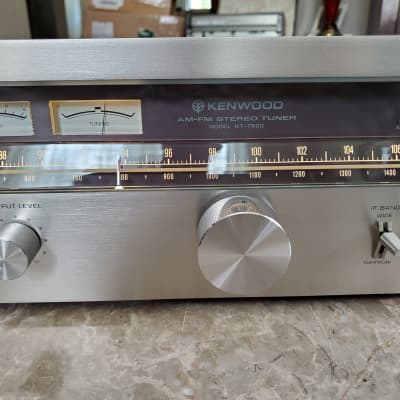 Kenwood KT-7500 vintage AM FM Tuner 1978 - re-capped, | Reverb