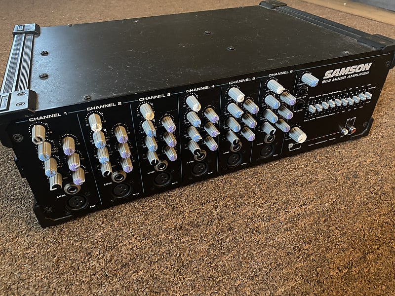 Samson S63 Mixer Amplifier | Reverb