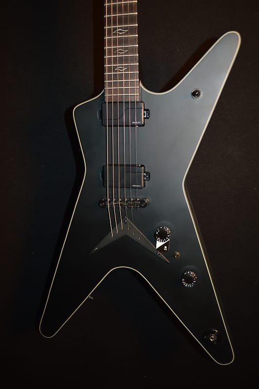 Dean ML Select Fluence Satin Black Electric Guitar - Brand | Reverb