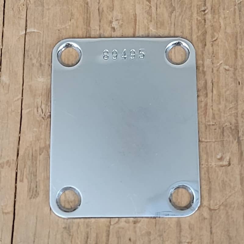 Fender Neck Plate Stratocaster Telecaster Jazz P Bass | Reverb