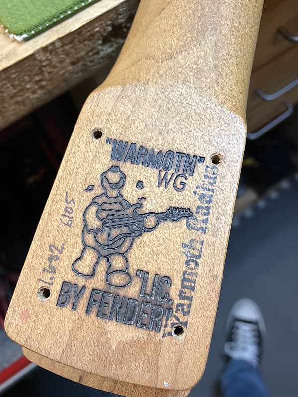 Warmoth Strat Replacement Neck Roasted Maple | Reverb