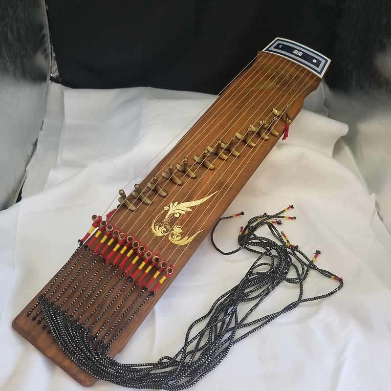 12-String Kayagum, Gayageum, Korean Zither Musical Instrument | Reverb