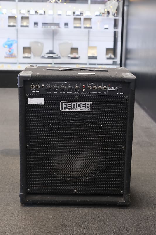 FENDER RUMBLE 60 BASS COMBO AMPLIFIER 1X12" BLACK | Reverb