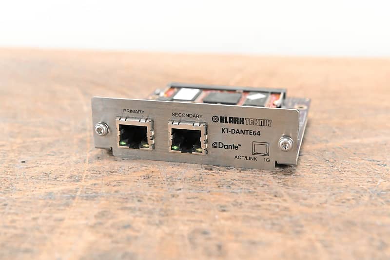Klark Teknik KT-DANTE64 Audinate Dante Network Module | Reverb UK
