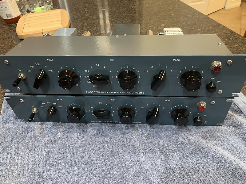 Pulse Techniques Mid Range EQ MEQM-5 Mastering pair. 2010 | Reverb