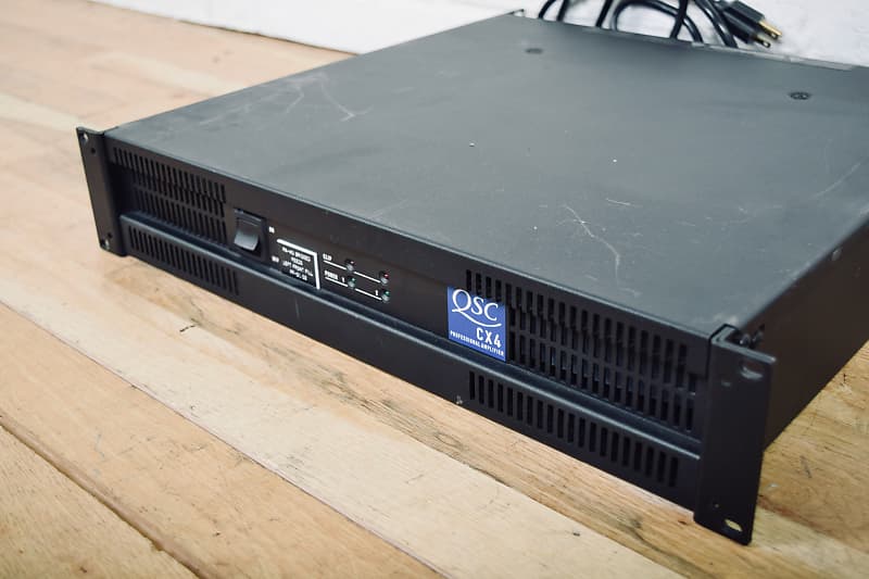 QSC CX4 2 channel PA power amplifier amp in excellent | Reverb