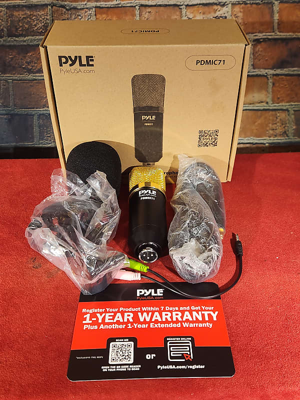 Pyle PDMIC71 Cardioid Condenser Microphone Kit w/ Original | Reverb