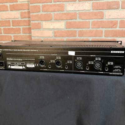 Samson E62 1/3 Octave Dual 31-Band Graphic Equalizer EQ 2U | Reverb