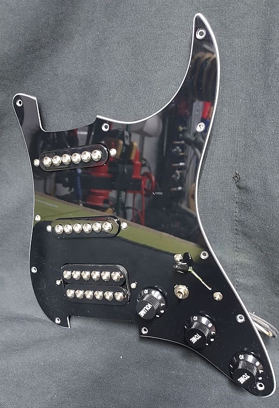 Rock'N R Guitars Loaded HSS Stratocaster Pickguard W/GM | Reverb
