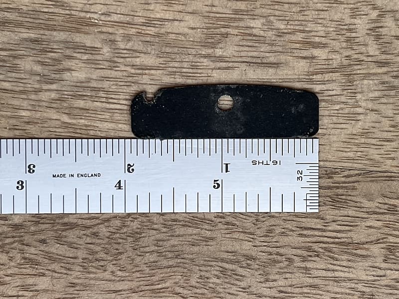 VINTAGE 1971 FENDER FACTORY NECK SHIM - .030" - 60s 70s | Reverb