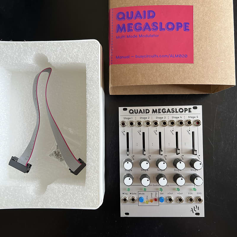 ALM / Busy Circuits Quaid Megaslope - Silver | Reverb UK
