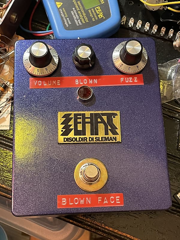 Sehat Effectors Blown Face (Ge Fuzz Face) Blue | Reverb Australia