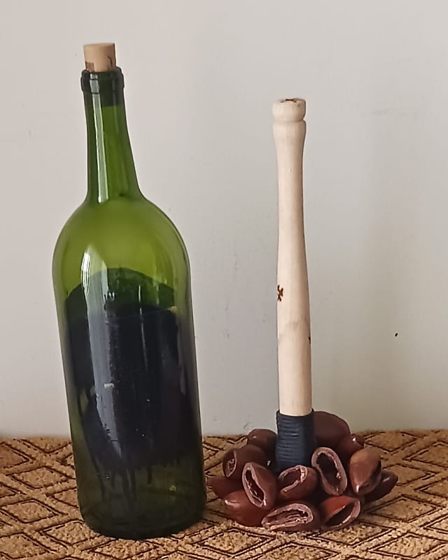 West African seed pod rattle | Reverb