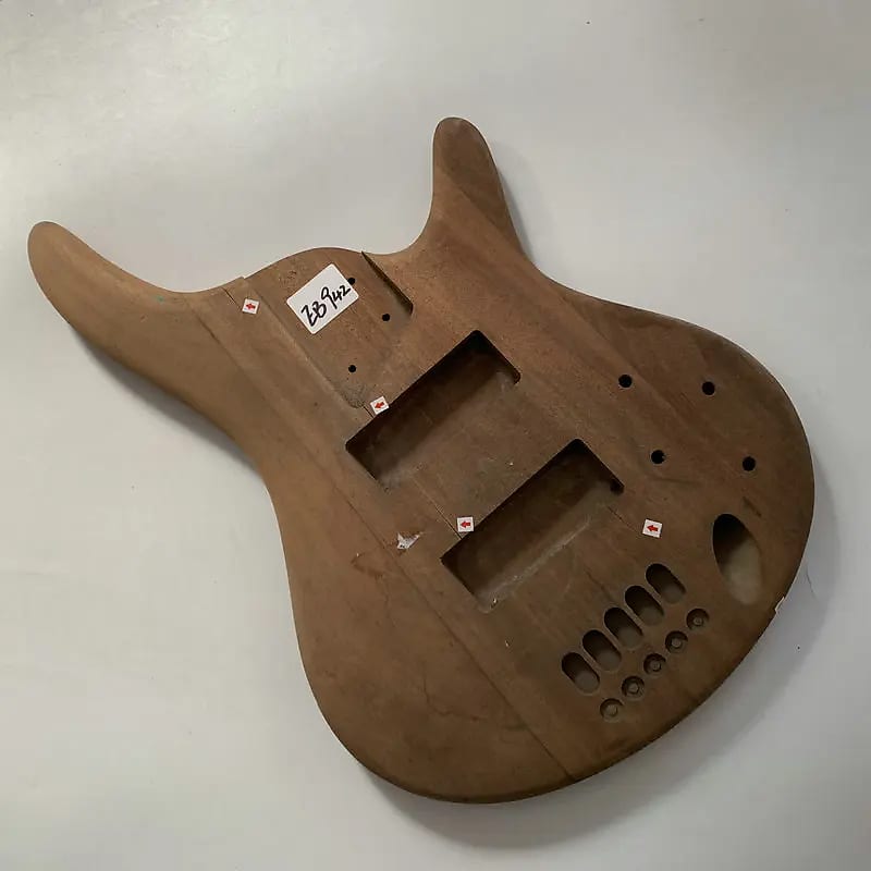 5 String Electric Bass Mahogany Body DIY Project | Reverb