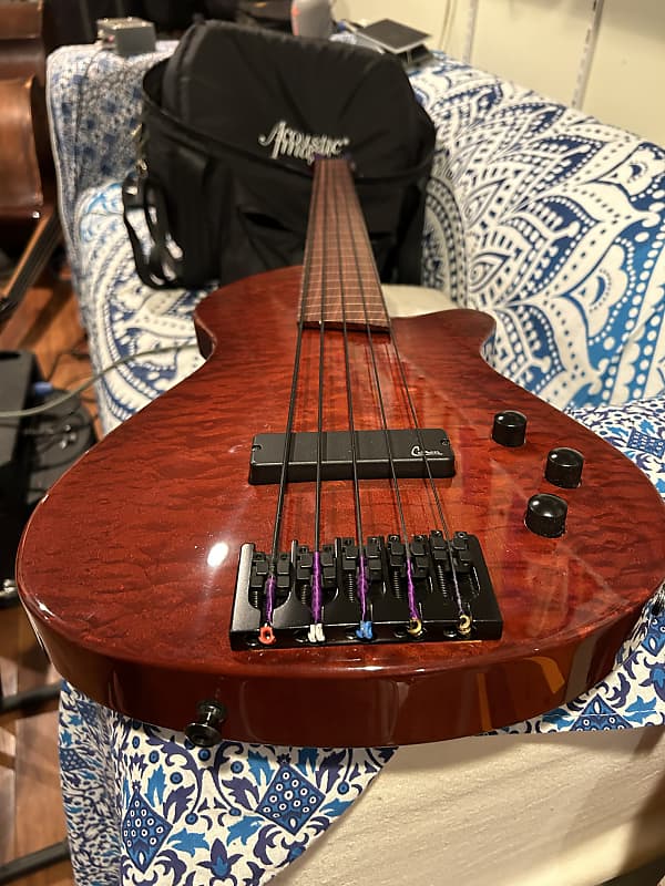 Veillette Paris 2016 - Flamed Maple Red | Reverb