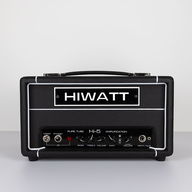 Hiwatt Hi-5 / 5-Watt Tube Head Black | Reverb