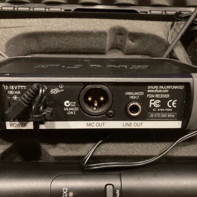 Shure PGX4 / PGX2 SM58 Handheld Wireless System - Black | Reverb