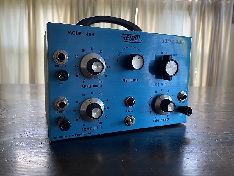 1950s EICO 488 vacuum-tube Electronic Switch modified for | Reverb