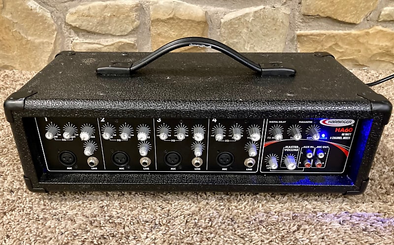 Harbinger HA60 PA Powered Mixer | Reverb